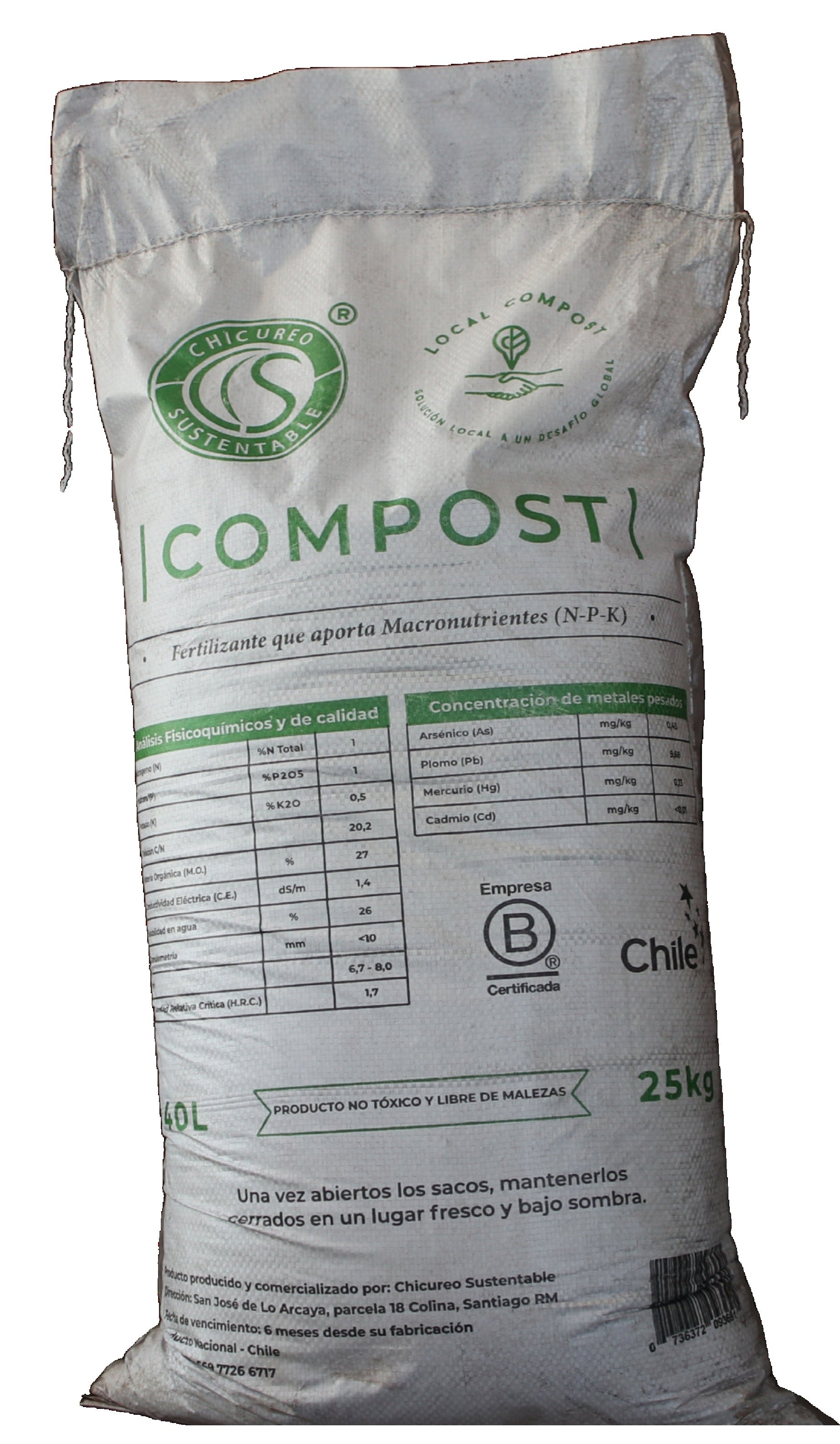 COMPOST 40 LITROS – AGROCICLO